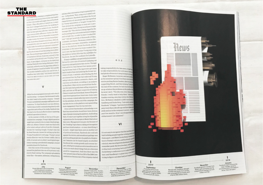 บาดแผลของ Mark Zuckerberg บนปก Wired Magazine ฉบับมีนาคม – THE STANDARD