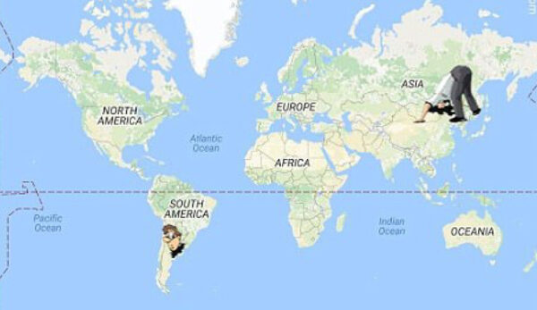 อยู่กรุงเทพฯ ทะลุไปโผล่เปรู! ลองเล่น Antipodes Map แผนที่หาขั้วตรงข้าม ...