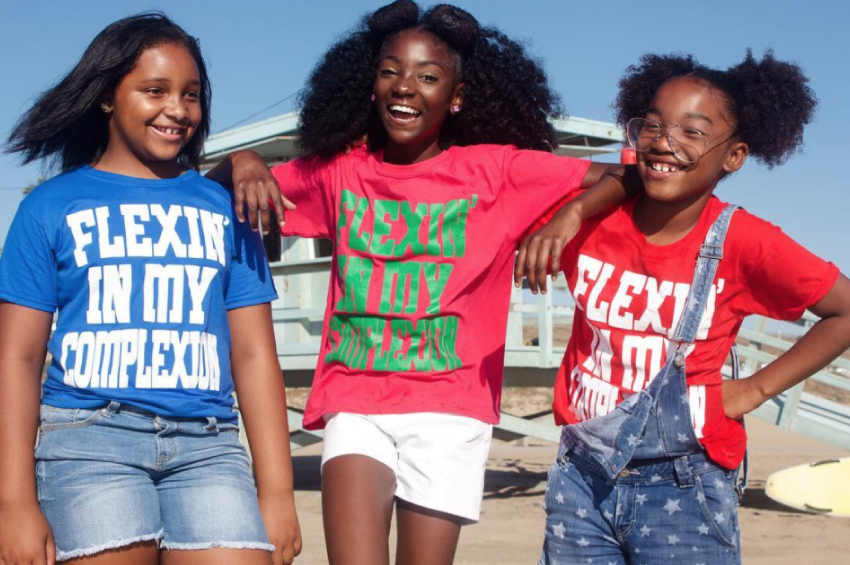 Flexin’ In My Complexion แบรนด์เสื้อผ้าของเด็กหญิงวัย 10 ปี ที่เกิดจาก ...