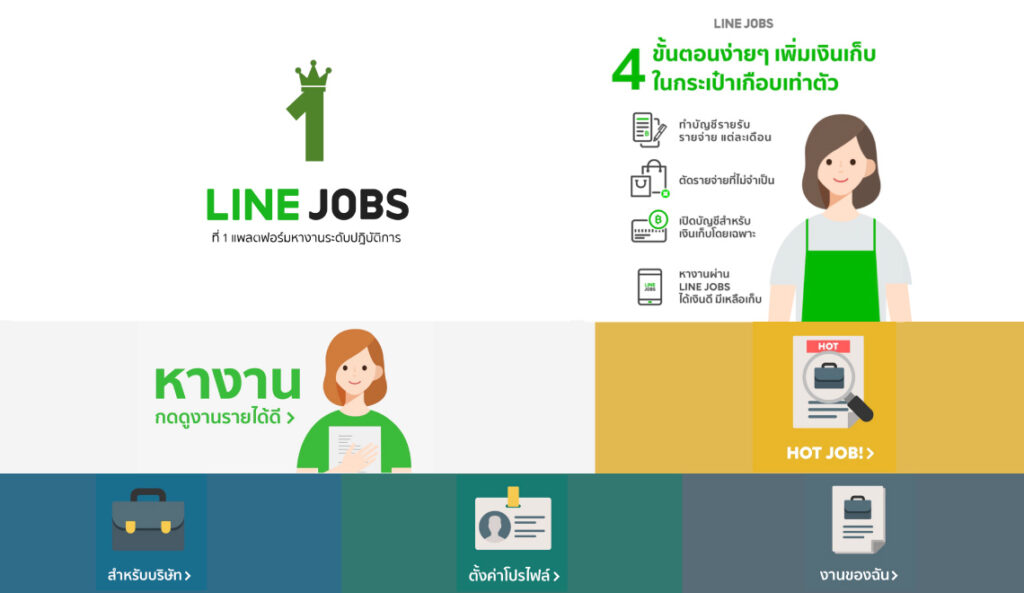 LINE JOBS เผย 1 ปี มีผู้ส่งใบสมัคร 1 ล้านใบ เรียกสัมภาษณ์ 2 แสนครั้ง ...