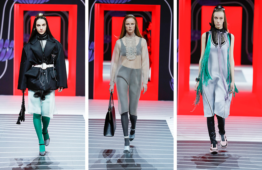 ลิซ่า BLACKPINK และลุคเด่นจากโชว์ Prada Fall/Winter 2020 ที่มิลานแฟชั่น ...