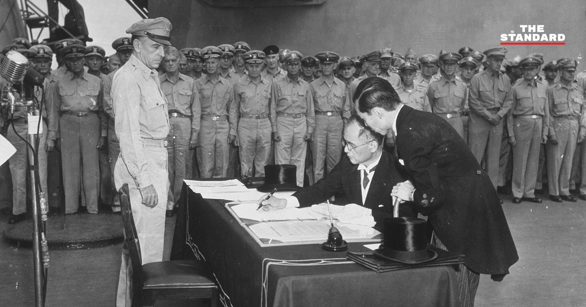 2 กันยายน 1945 - สิ้นสุดสงครามโลกครั้งที่ 2 อย่างเป็นทางการ – THE STANDARD