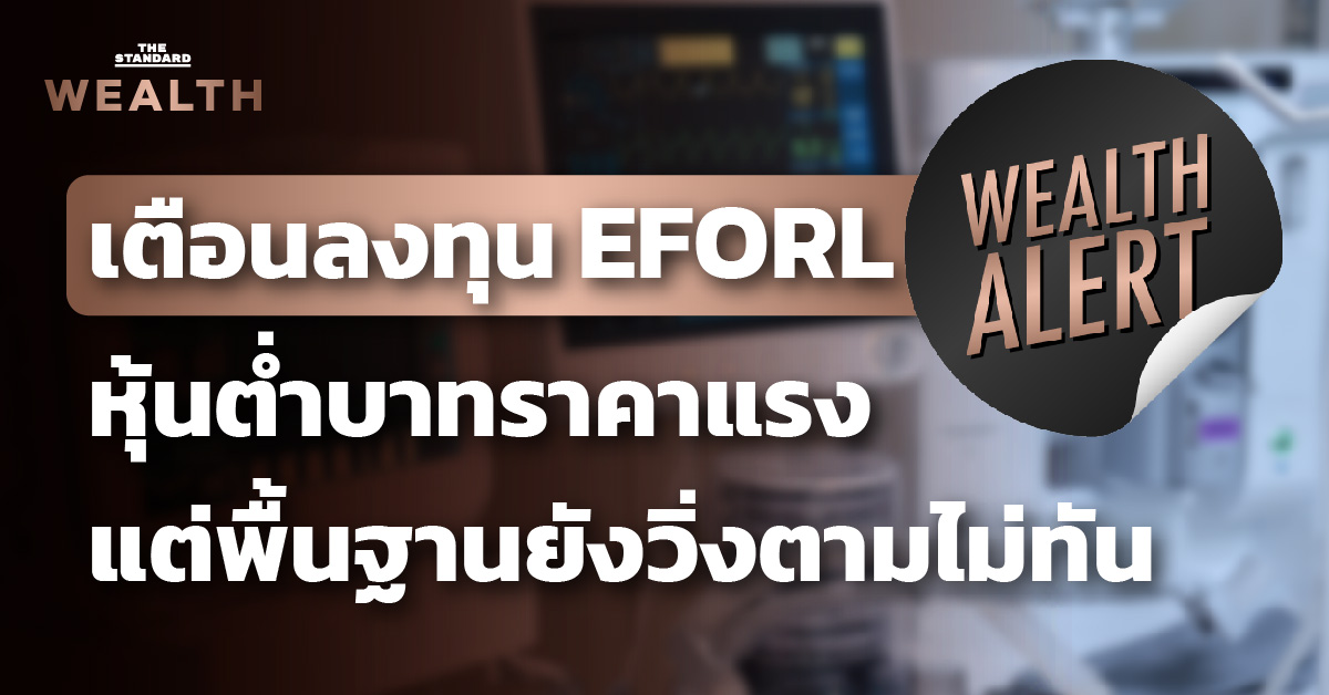 ชมคลิป: EFORL 'หุ้นต่ำบาท' ราคาแรง นักวิเคราะห์เตือนให้ระวัง | Wealth ...