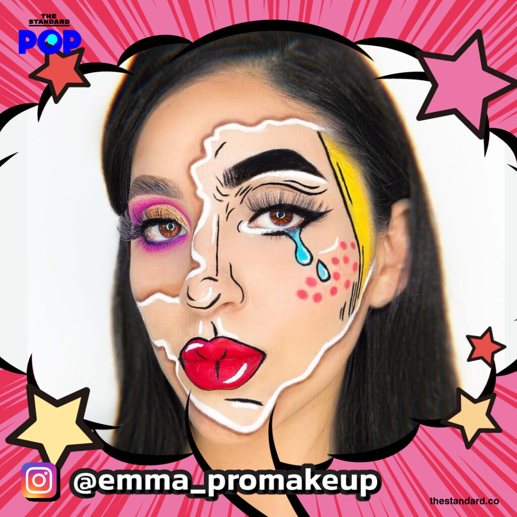 ชม 7 Pop Art Makeup ที่ได้แรงบันดาลใจมาจากหนังสือการ์ตูน – THE STANDARD