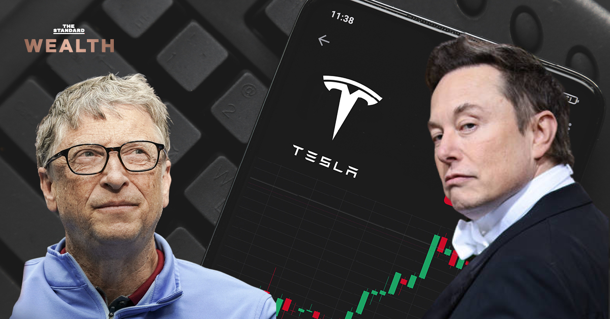 ศึกดวลหุ้น! ‘อีลอน มัสก์’ แฉ ‘บิล เกตส์’ Short หุ้น Tesla เพิ่มเกือบ 4 ...
