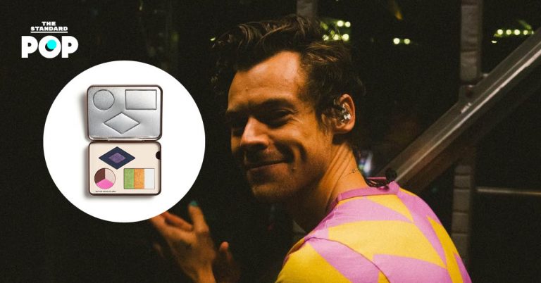 Harry Styles เปิดตัวไลน์เมกอัพคอลเล็กชันแรกของแบรนด์ Pleasing