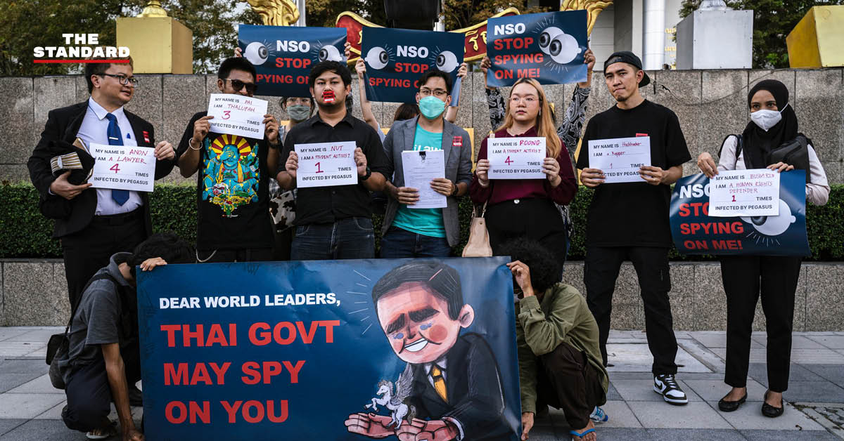 8 นักวิชาการ-นักกิจกรรมไทย ฟ้อง NSO กรณีใช้สปายแวร์ละเมิดความเป็นส่วนตัว