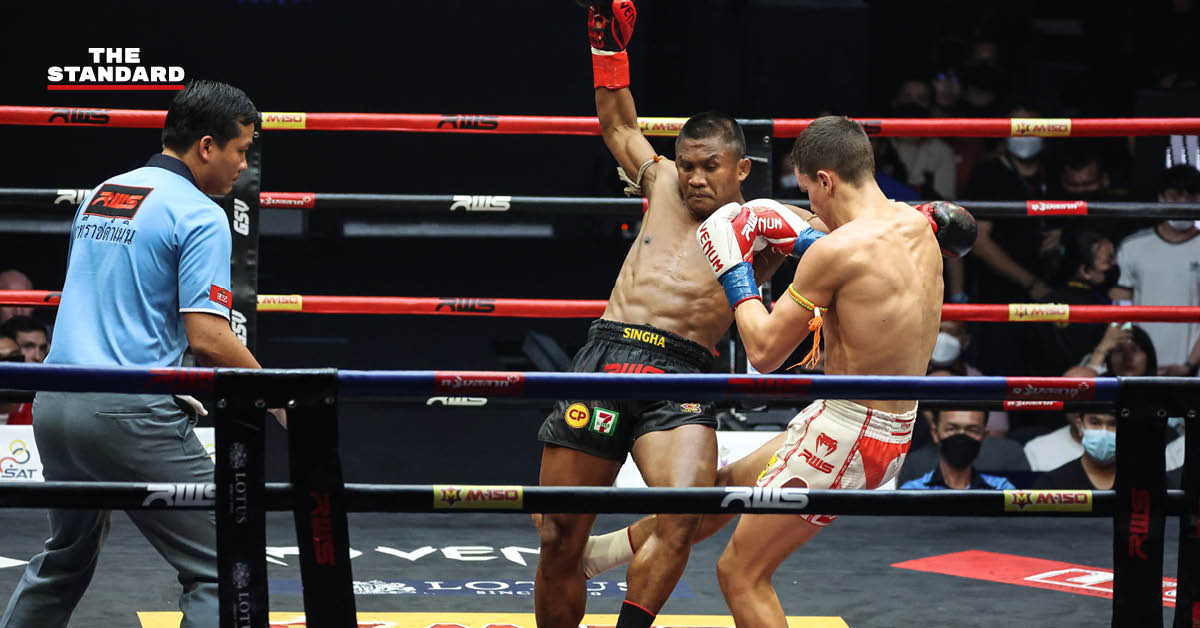 ย้อนชมภาพ ไฟต์ส่งท้ายปี บัวขาว-เยฟิเมนโก้ ซัดเต็มที่ครบ 3 ยก กินกันไม่ ...