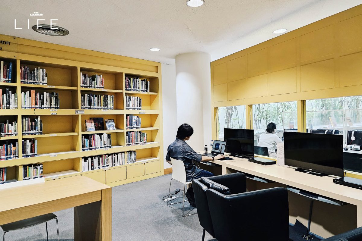 Art Library ห้องสมุดลับกลางเมือง เงียบสงบ เต็มไปด้วยหนังสืออาร์ต