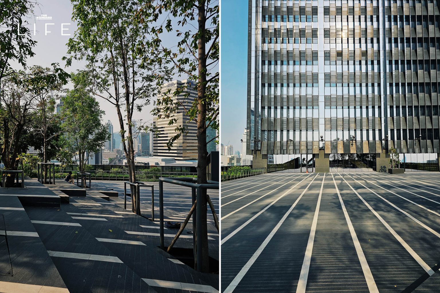 Sky Scape สวนสีเขียวลอยฟ้า แหล่งฮีลคนเมืองใจกลางสยาม