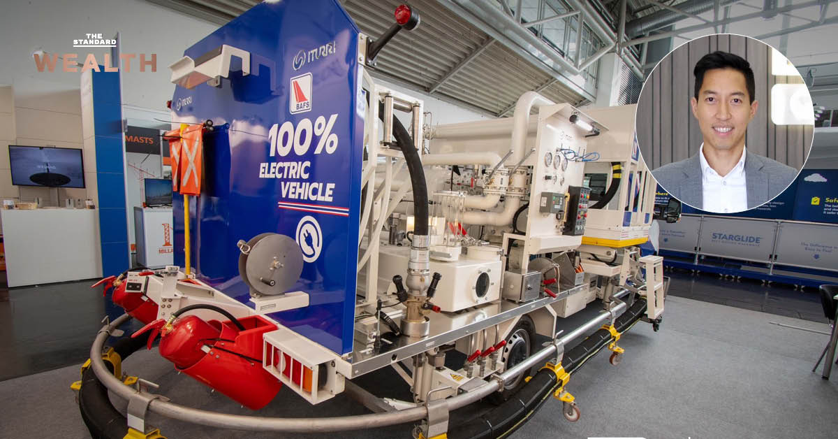 BAFS เปิดตัว ‘รถเติมน้ำมันอากาศยานพลังงานไฟฟ้า EV’ คันแรกของอาเซียน