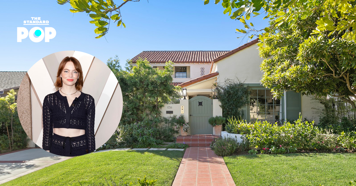 Emma Stone ประกาศขายบ้านสไตล์สแปนิชในลอสแอนเจลิส ในราคาเกือบ 142 ล้านบาท